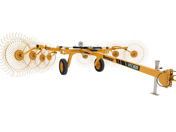 Vermeer VRC820 Carted Wheel Rake – Barker’s Equipment